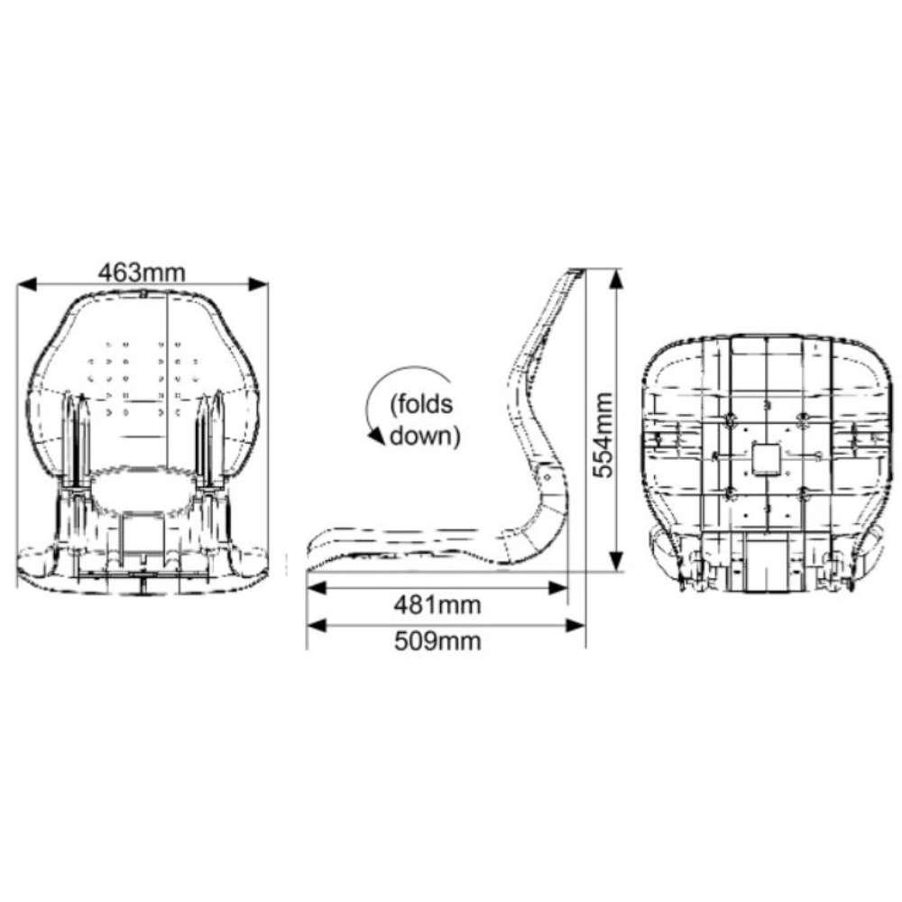 Κάθισμα αναδιπλούμενο Sirocco » Kouskoukis