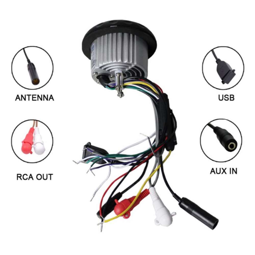 Ραδιόφωνο-USB ΜΡ3 player αδιάβροχο χωνευτό » Kouskoukis