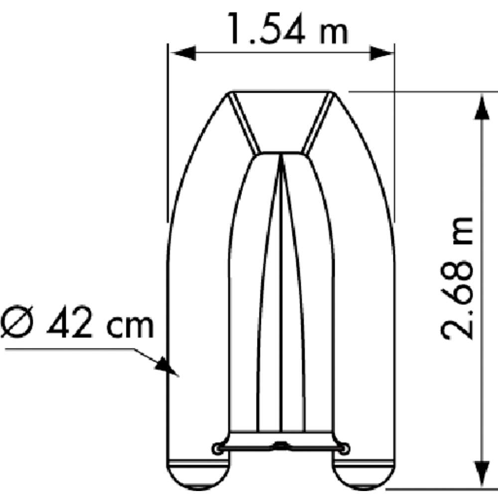 Βαρκάκι 270cm με πολυεστερική γάστρα » Kouskoukis