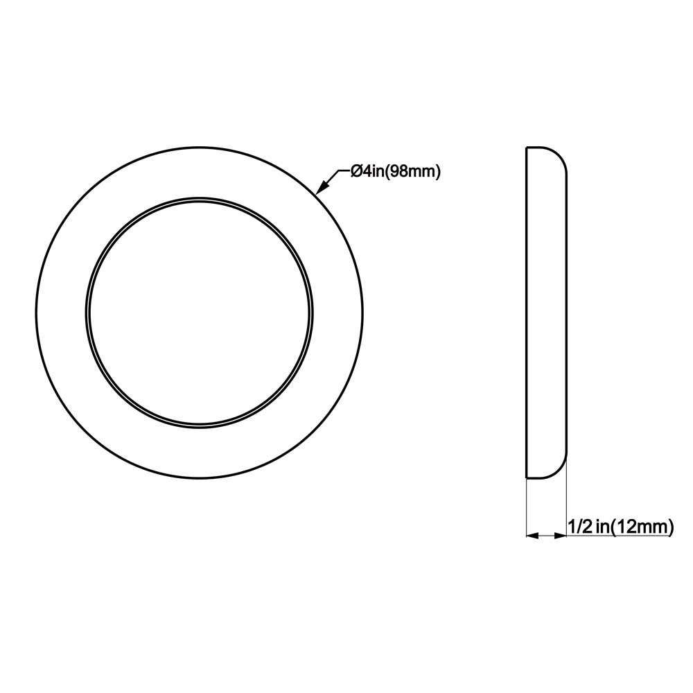 Πλαφονιέρα LED δίχρωμη touch » Kouskoukis