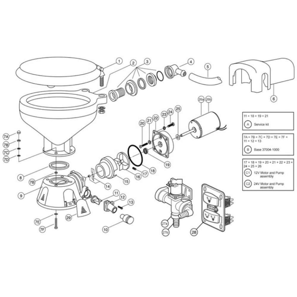 Βάση τουαλέτας QF σκέτη » Kouskoukis