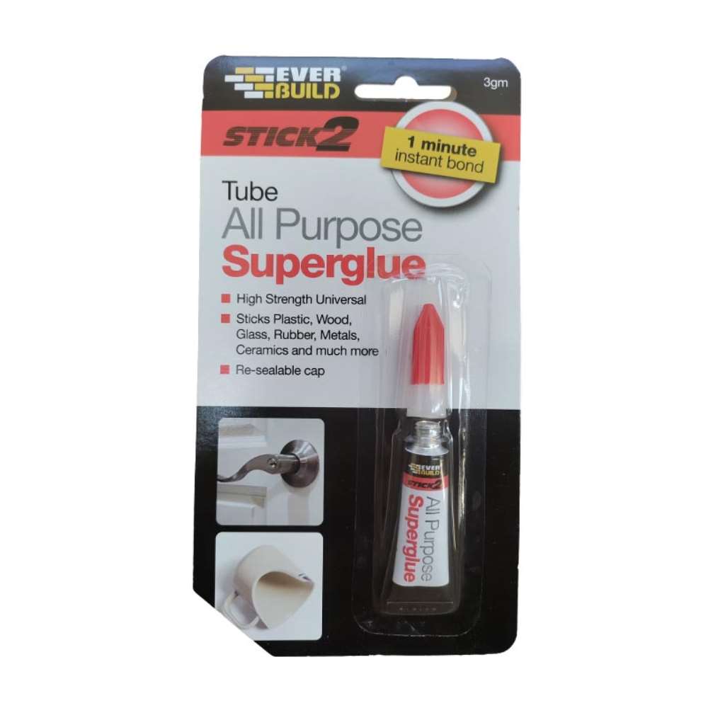 Ταχύπηκτη κόλλα Stick2 γενικής χρήσης 3gr » Kouskoukis