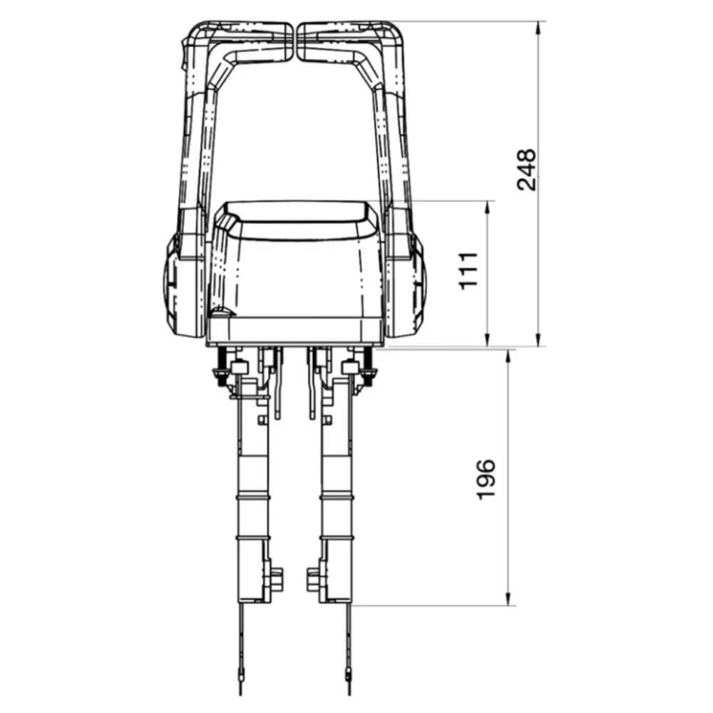 Χειριστήριο διπλό CHX8740P TFX » Kouskoukis